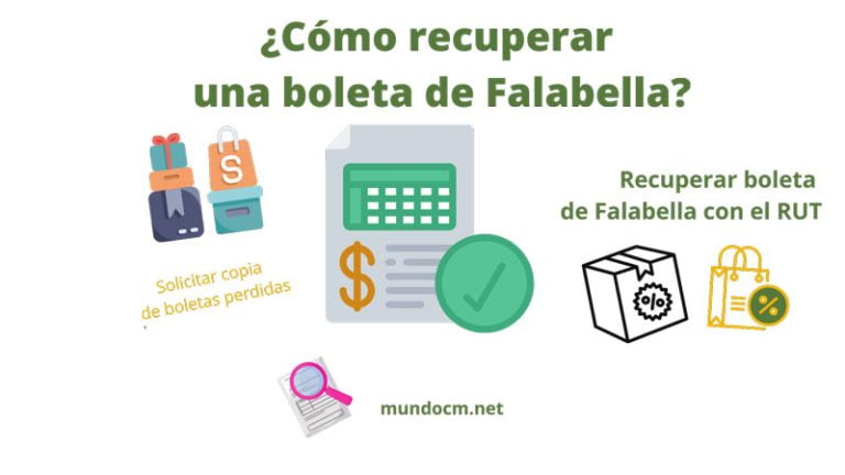 ⊛ ¿Cómo recuperar una boleta de Falabella? ⊛